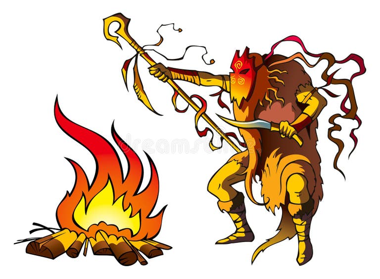 Shaman Cartoon Stock Illustrations – 3,062 Shaman Cartoon Stock ...