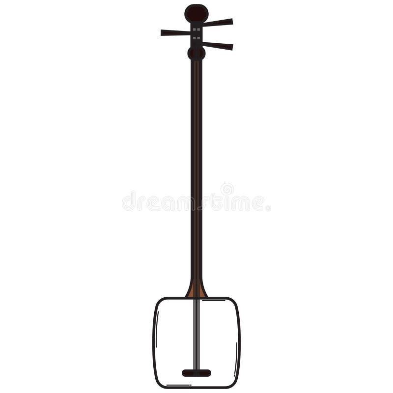 Shamisen. Vector Illustration Decorative Design Stock Vector ...