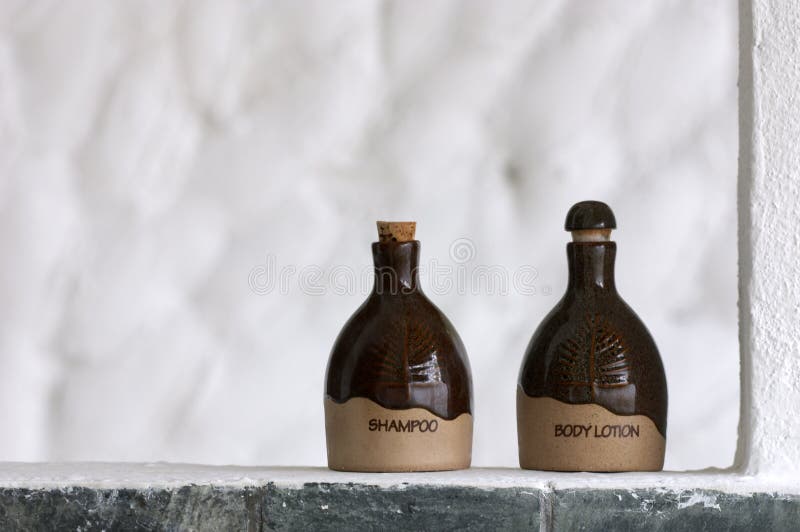 Shampoo and Body lotion stock image. Image of relax, luxurious - 2920599