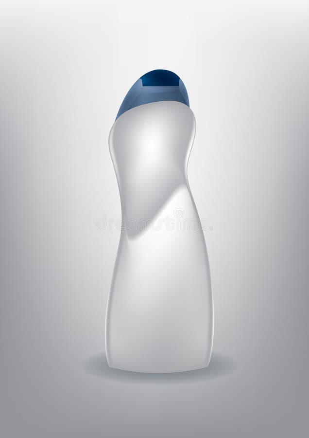 Shampoo Bottle. Vector Illustration Decorative Design Stock Vector ...