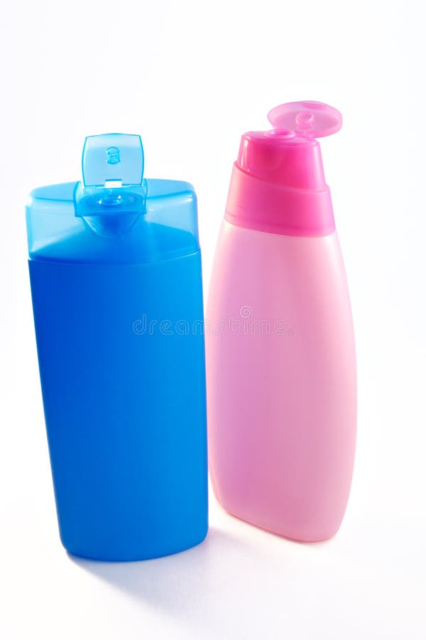 Shampoo bottles stock photo. Image of hair, bathroom, bath - 733038