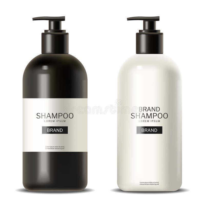 Shampoo Diffuser Container Vector Realistic. Cosmetics Hair Treatment ...