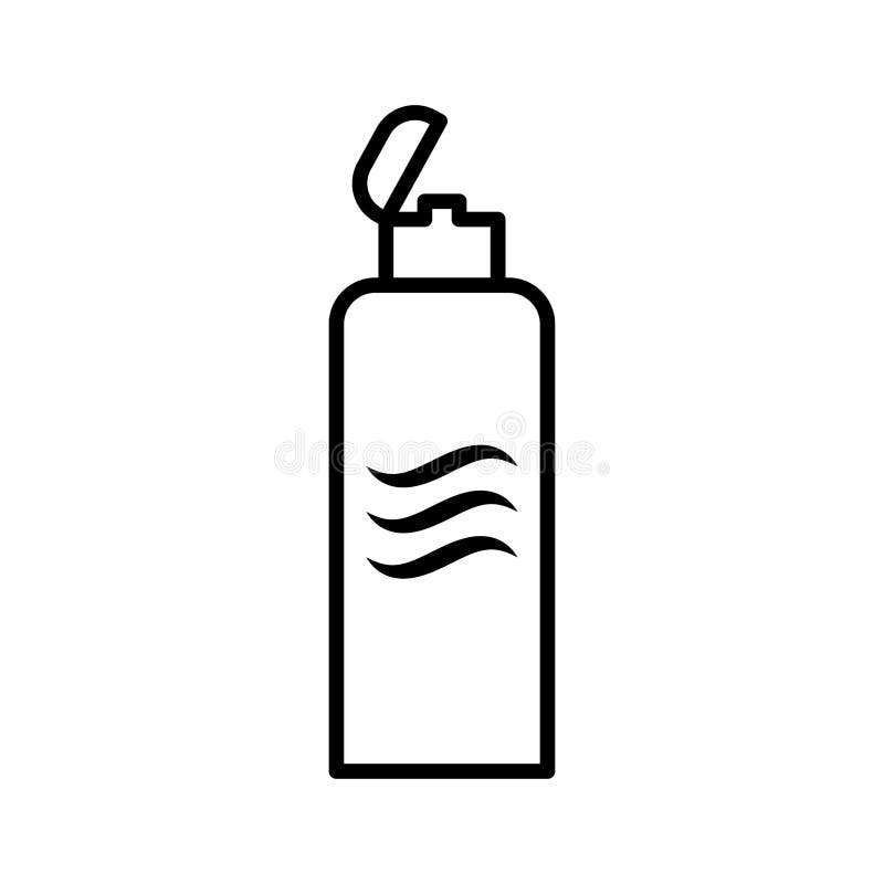 Shampoo Free Vector Icon on Trendy Design Stock Vector - Illustration ...