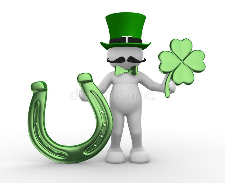 Shamrock Character Stock Illustrations – 10,662 Shamrock Character ...