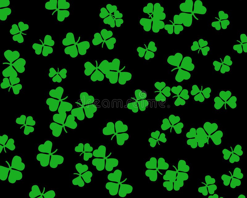 Shamrock background stock illustration. Illustration of festival - 2068338