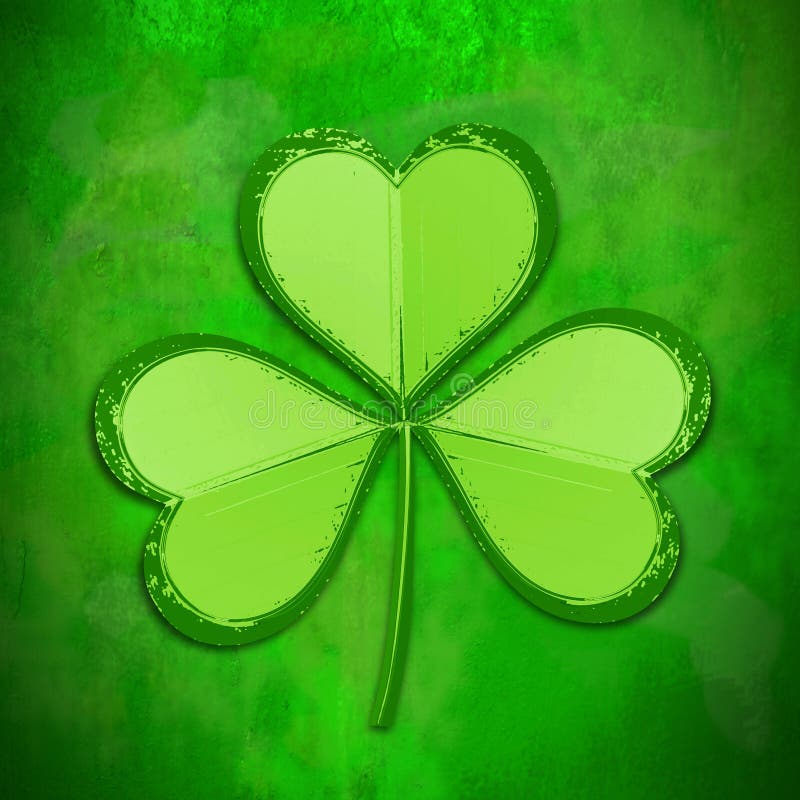 Shamrock Background stock illustration. Illustration of symbol - 87615007