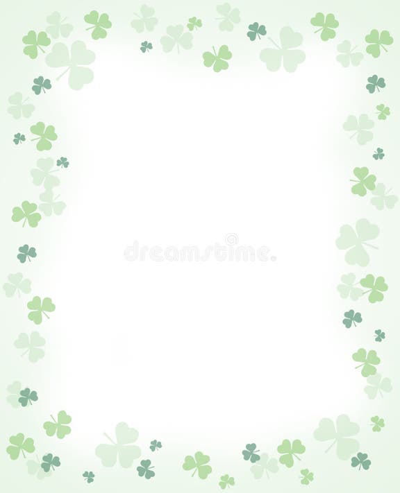 Shamrock Border Stock Illustrations – 10,504 Shamrock Border Stock ...