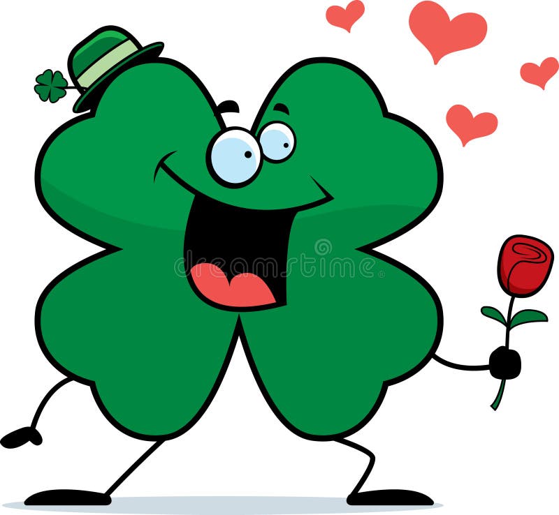 Cartoon Four Leaf Clover Stock Illustrations – 4,478 Cartoon Four Leaf ...
