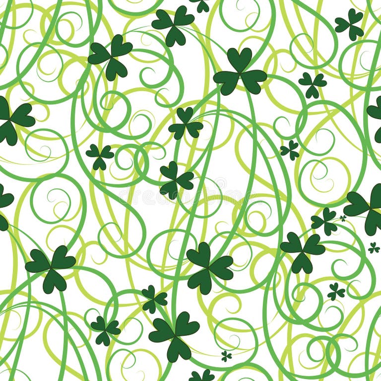 Shamrock Wallpaper Stock Illustrations – 15,277 Shamrock Wallpaper ...