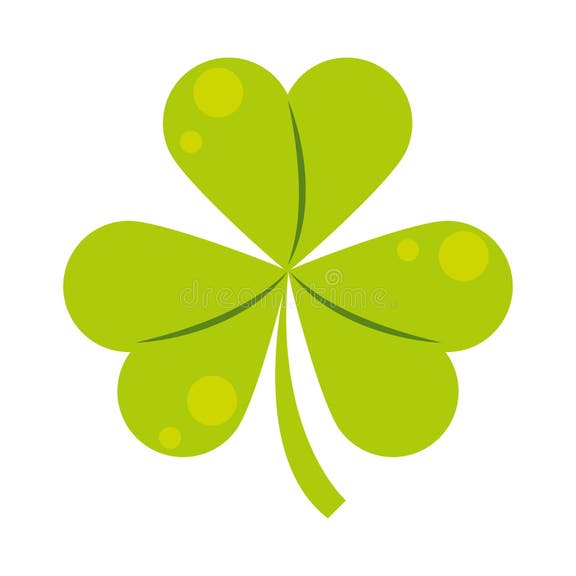 Shamrock icon geïsoleerd vector illustratie. Illustration of isolatie ...