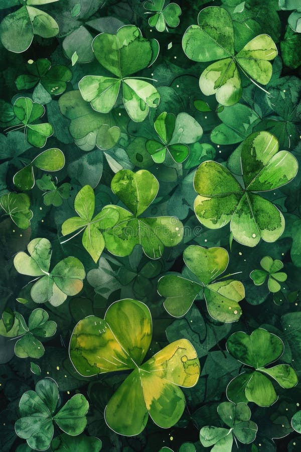 Shamrock Leaves Floating Pond Stock Photos - Free & Royalty-Free Stock ...