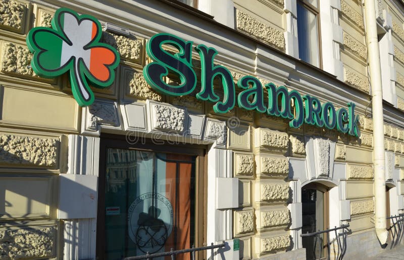 Shamrock pub editorial photography. Image of restaurant - 38827932