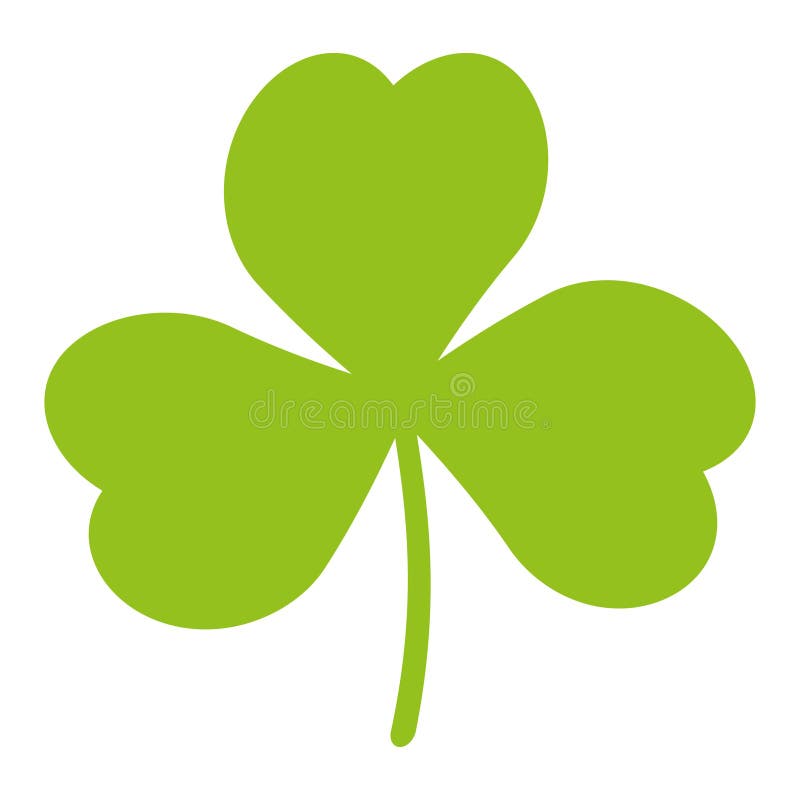 Cloverleaf Shamrock Stock Illustrations – 4,262 Cloverleaf Shamrock ...