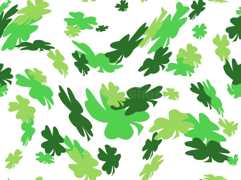 Floating Shamrocks Stock Illustrations – 29 Floating Shamrocks Stock ...