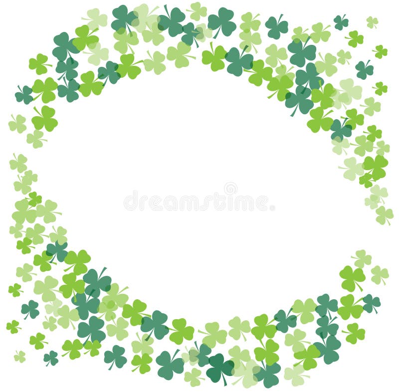 Shamrock Frame Stock Illustrations – 8,335 Shamrock Frame Stock ...