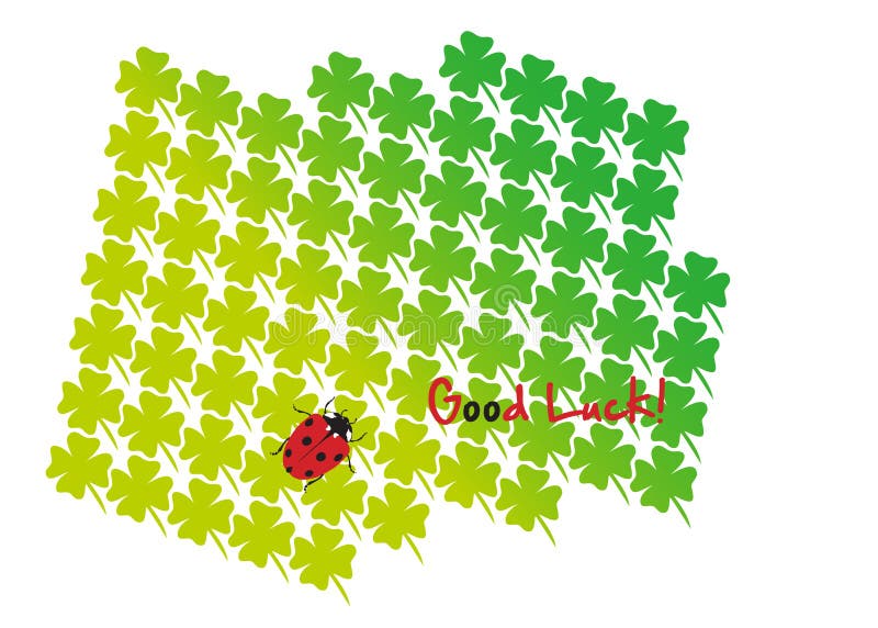 Shamrocks stock illustration. Illustration of leave, year - 17425179