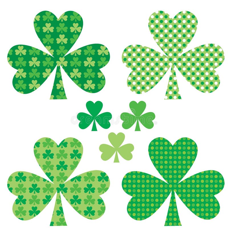 Shamrocks Patterns Stock Illustration Illustration Of Flowers 66856227