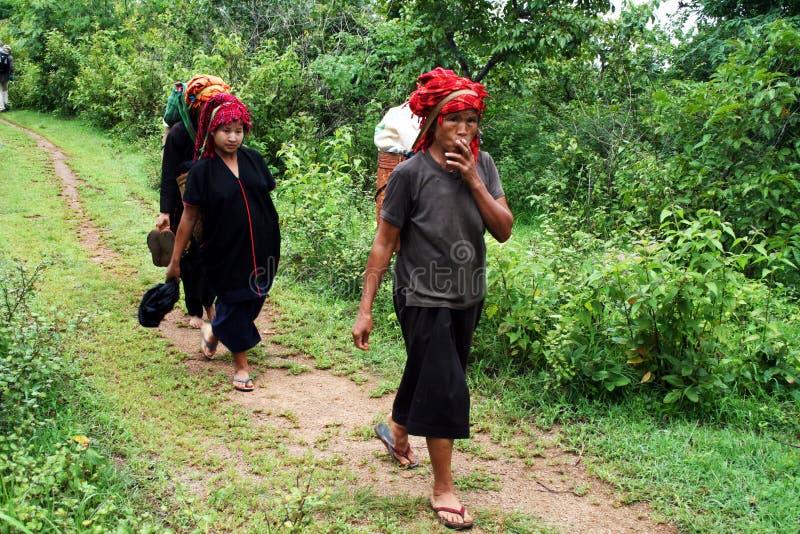 Shan women editorial photo. Image of shan, women, inlay - 15561026