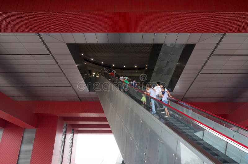 Shanghai art museum editorial stock image. Image of painting - 48589639