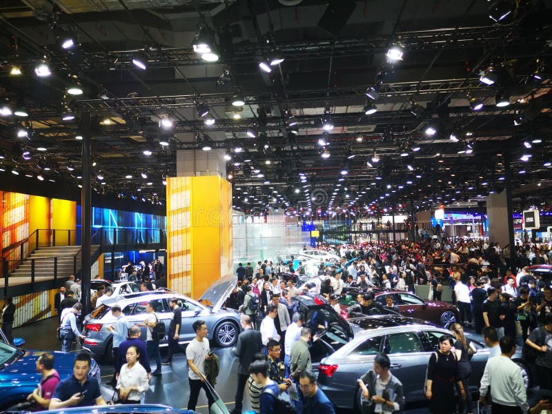 Shanghai Auto Exhibition in 2019 Editorial Photo - Image of idea, china ...