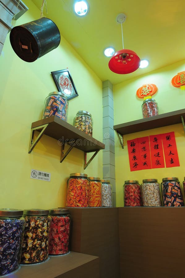Traditional China Shanghai Candy Store Dummy Editorial Stock Image ...