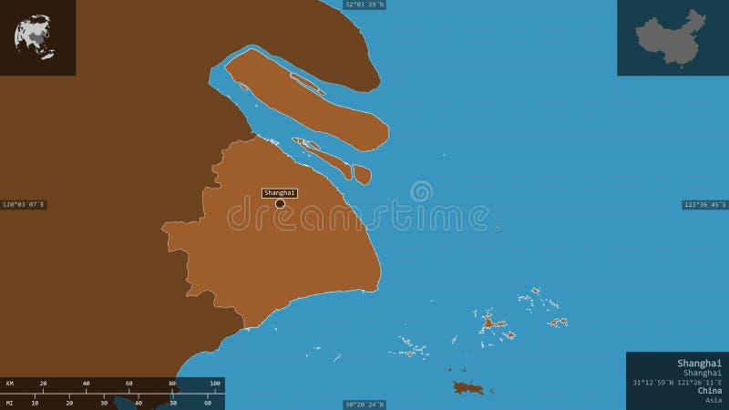 Shanghai, China - Composition. Pattern Stock Illustration ...