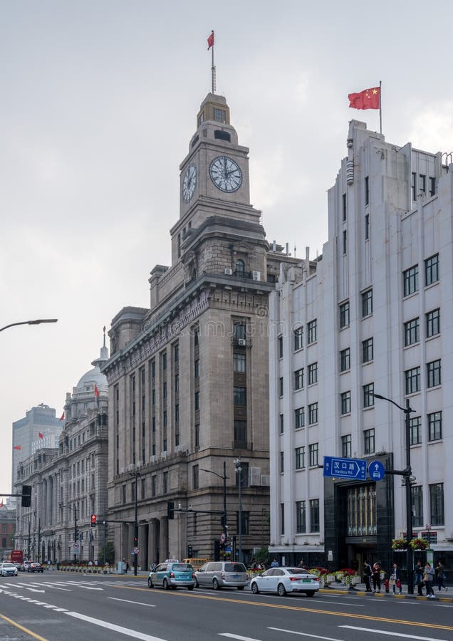 Shanghai Customs House editorial stock image. Image of designer - 29812879