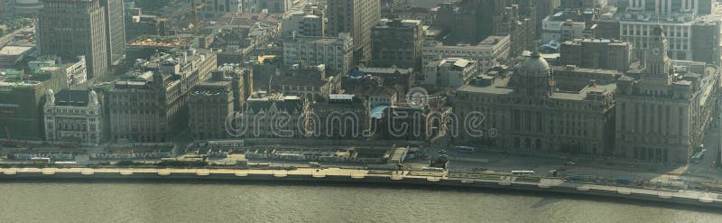 Shanghai. European Embankment Stock Image - Image of embankment, town ...