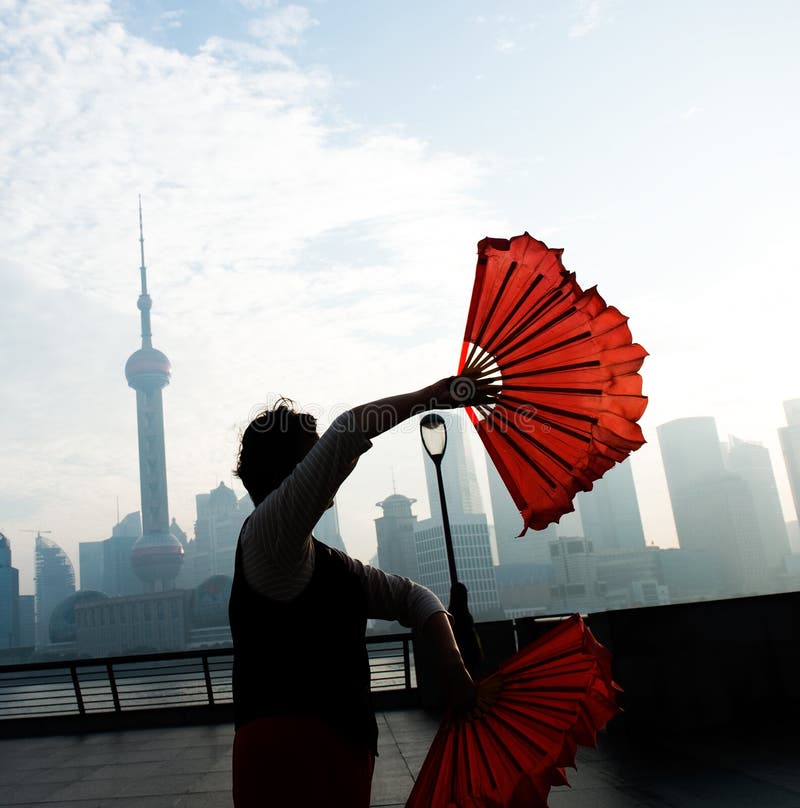 Shanghai life editorial photo. Image of exercise, action - 17293931