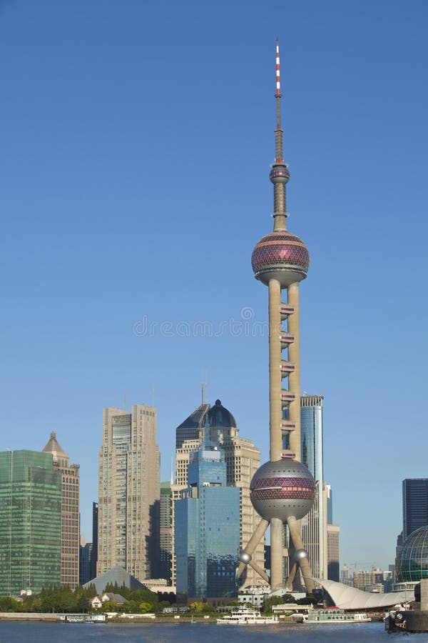 Shanghai Lujiazui stock image. Image of economy, finance - 17530715