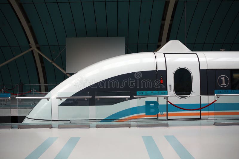 Shanghai Maglev Train editorial stock image. Image of shanghai - 17899644