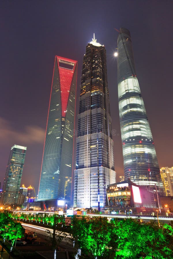 Shanghai modern city stock photo. Image of asia, centre - 46860542