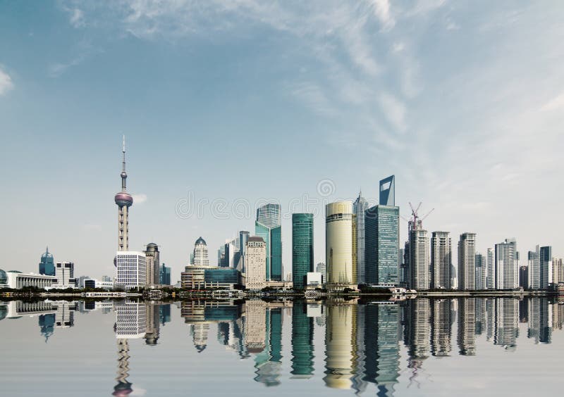 Shanghai stock photo. Image of business, east, building - 30457856