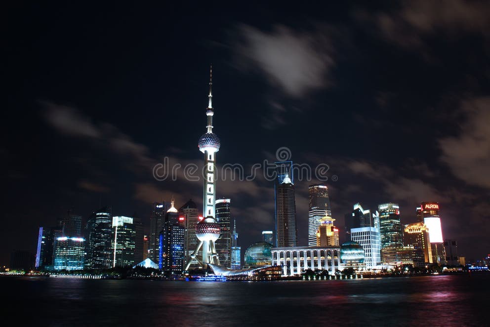 Shanghai editorial stock photo. Image of pearl, asia - 35473748