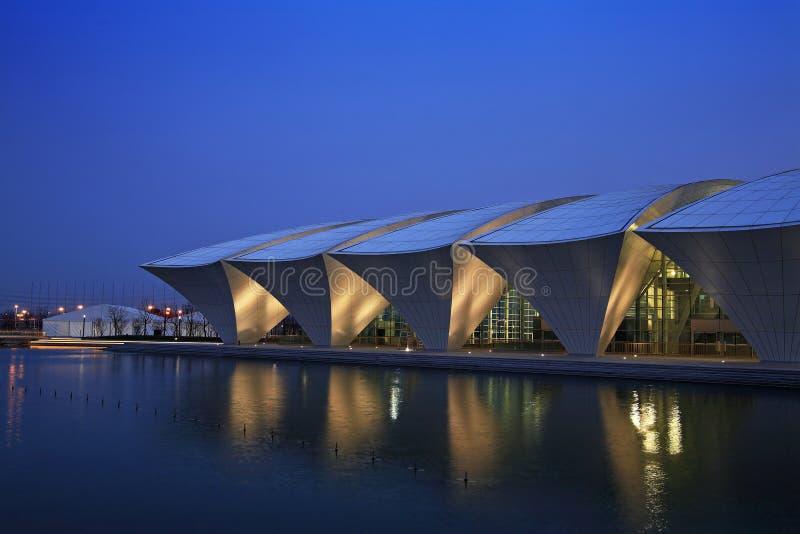 Shanghai Oriental Sports Center Editorial Stock Image - Image of ...