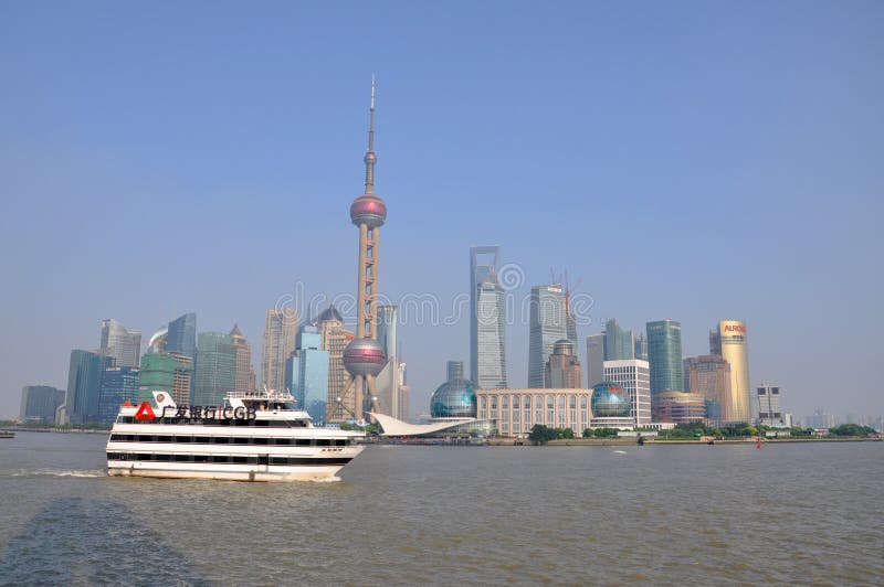 Shanghai Pudong, China editorial stock photo. Image of asia - 26368718