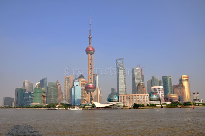 Shanghai Pudong, China editorial stock photo. Image of asia - 26368788