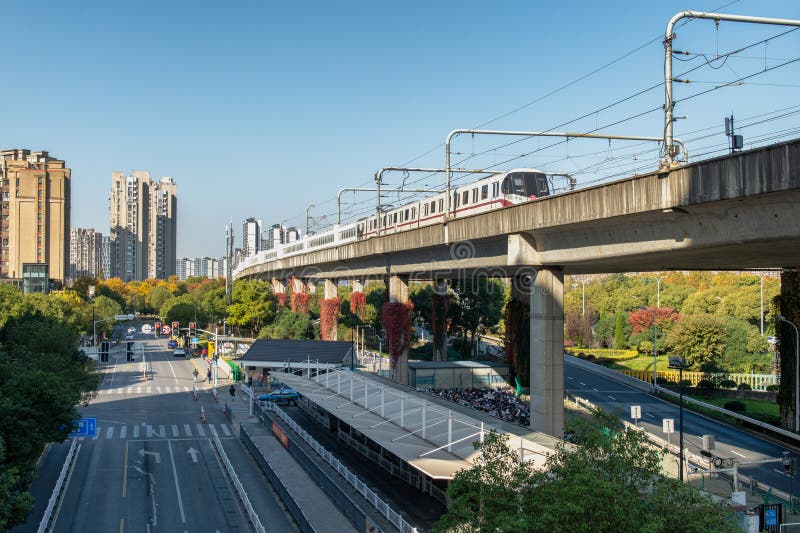 Shanghai Railway Transport System, China Editorial Photography - Image ...