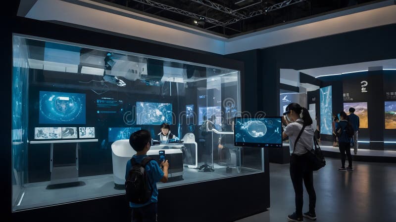 Shanghai Science Museum Exhibit Featuring Virtual Reality and Robotics ...