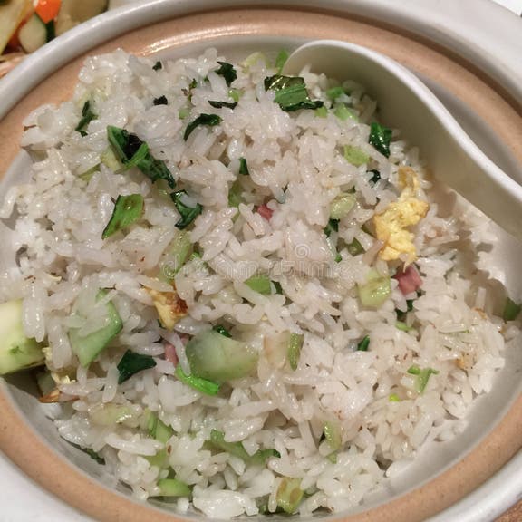 Shanghai Style Fried Rice stock image. Image of fried - 55805133