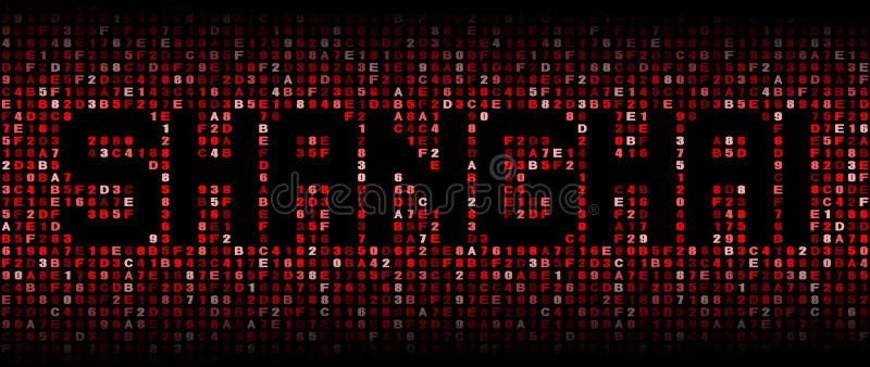 Shanghai Text on Hex Code Illustration Stock Illustration ...