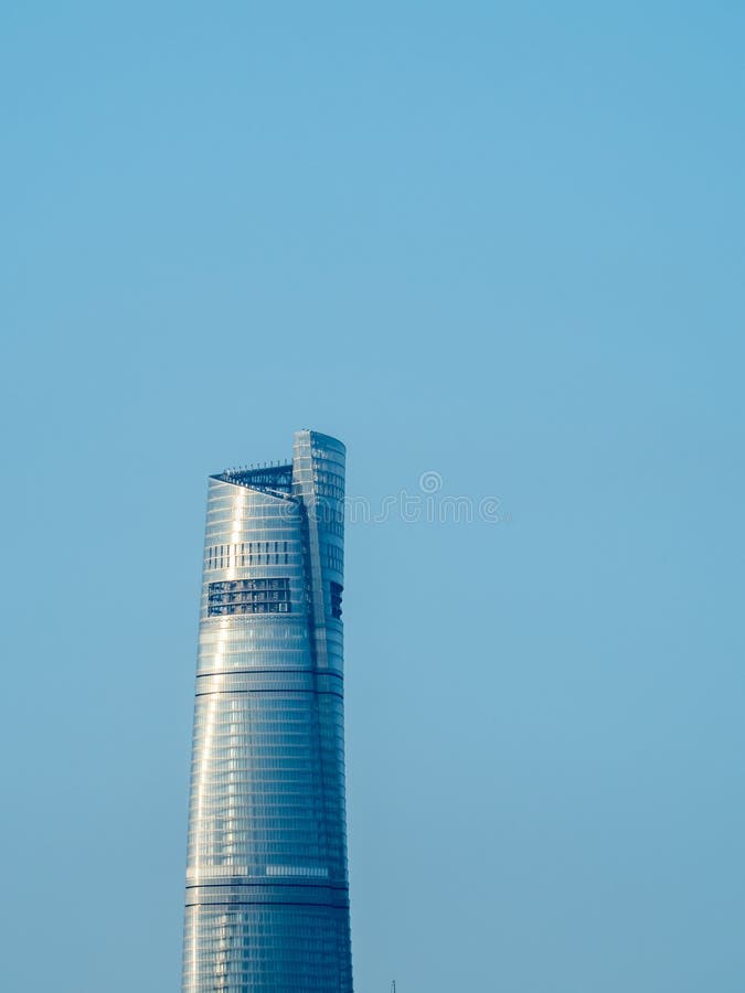 Shanghai Tower top stock image. Image of tower, lujiazui - 320717549