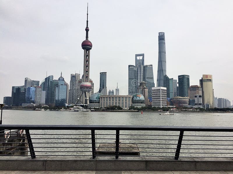 Shanghai view editorial image. Image of travel, city - 163311850