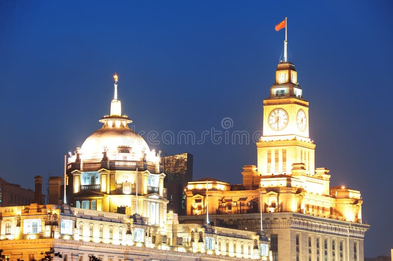 Shanghai Waitan stock photo. Image of shanghai, tower - 39677354