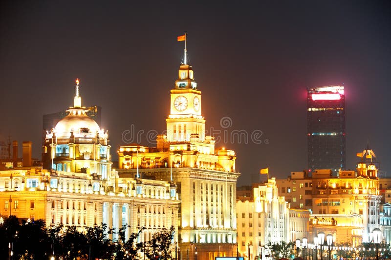 Shanghai Waitan fotografia stock. Immagine di cina, asia - 39677354