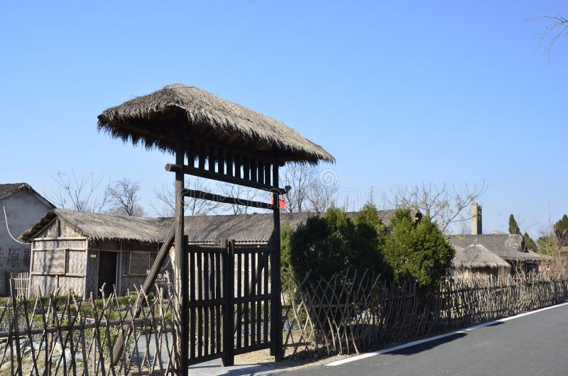The Shanghai Youth Museum at Dafeng China. Stock Image - Image of ...