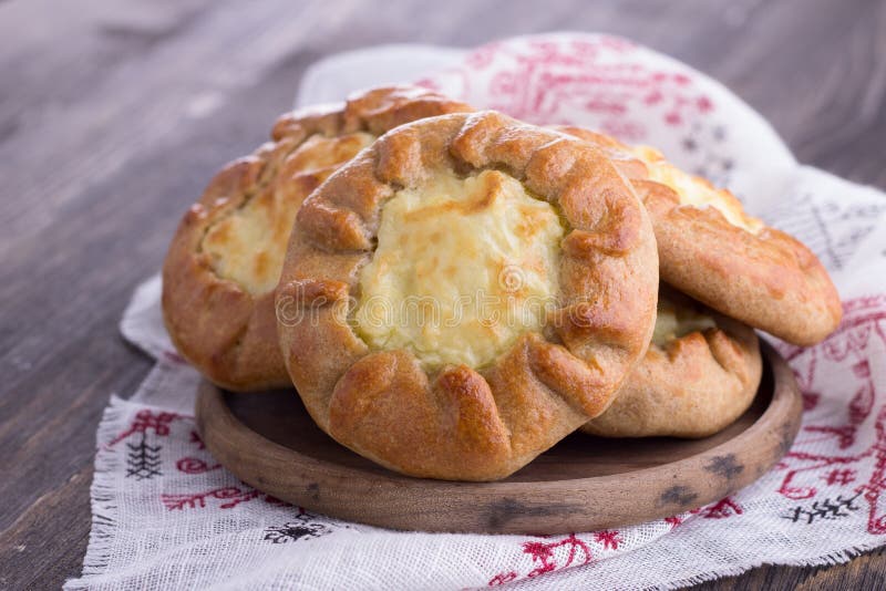 Shangi, Traditional Russian Pies Stock Photo - Image of kareliya, bake ...