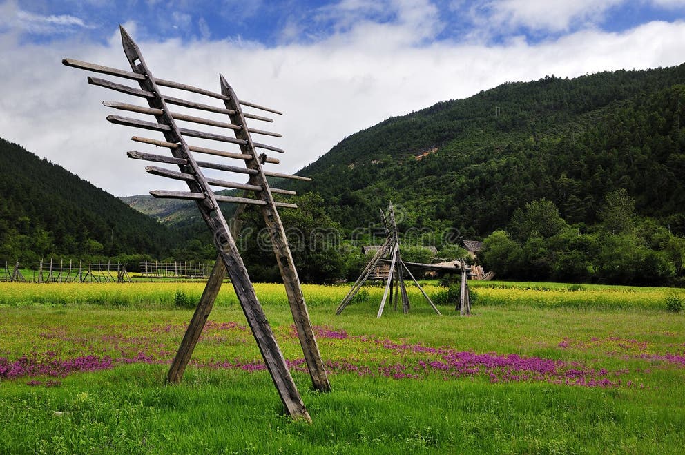 Shangri-La Ranch scenery stock photo. Image of wetland - 10256806