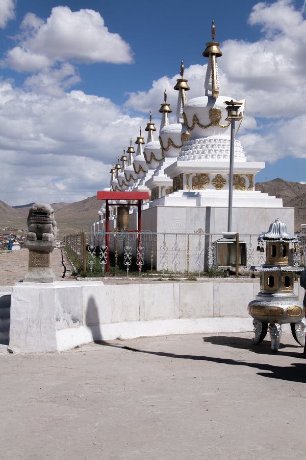 Shankh Monastery Temple in Mongolia Stock Photo - Image of journey ...
