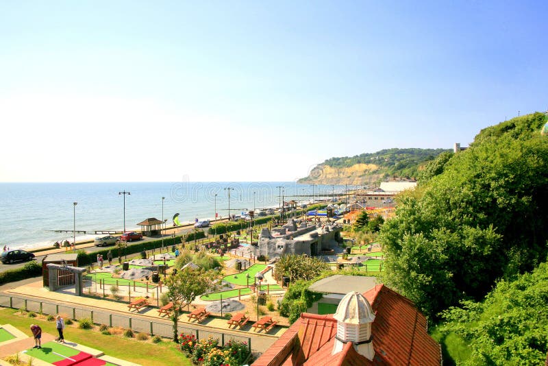 Shanklin, Isle of Wight. editorial stock photo. Image of shanklin ...